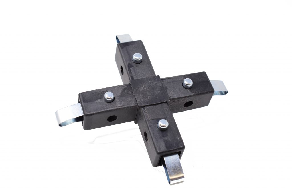 4-Way Connectors & Press Fittings for Square Tube by EZTube - EZTube ...