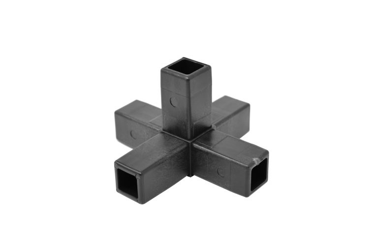 200-320-HF 5-Way Black Composite Connector - EZTube | Easy to Assemble ...