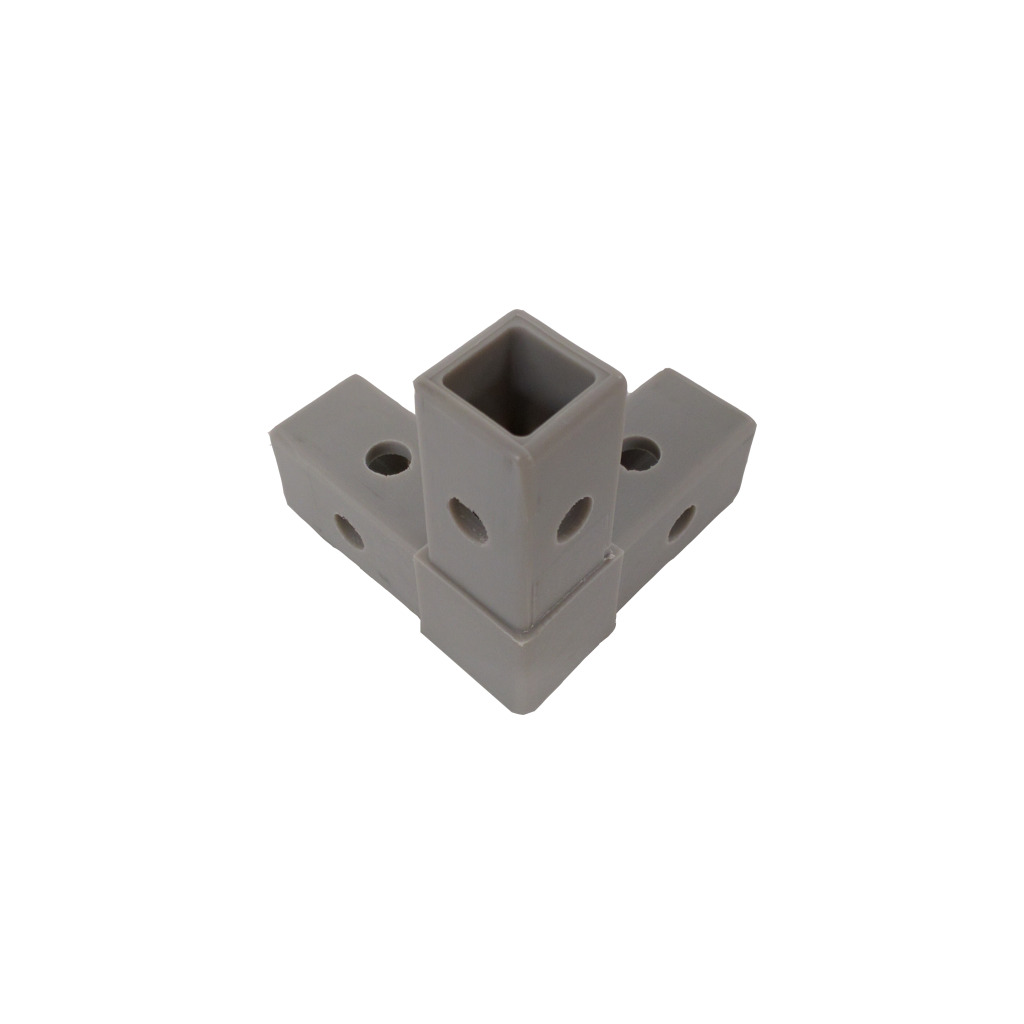 200-309-QR 3-Way Gray Composite Quick-Release Corner Connector - EZTube ...