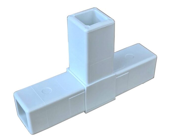 3-Way Connectors & Press Fittings for Square Tube by EZTube - EZTube ...